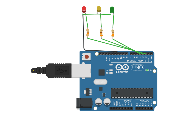 Circuit design taller 2 - Tinkercad