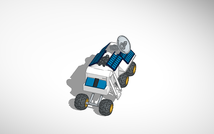 3D design J.L. Rover Lunar | Tinkercad