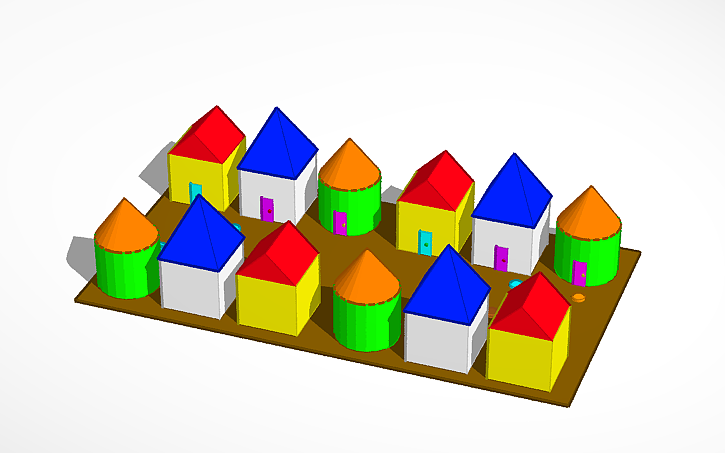 3D design street(거리) | Tinkercad