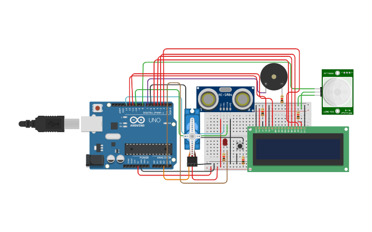 Circuit design Activity No.3 Panic Button - Tinkercad