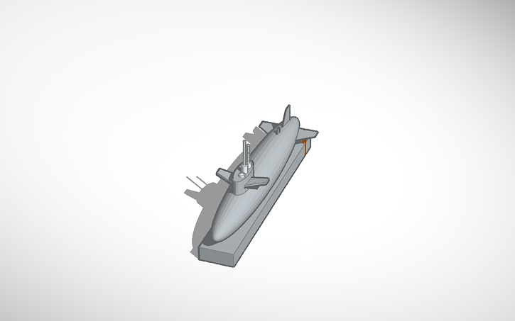 3D design Submarine - Tinkercad