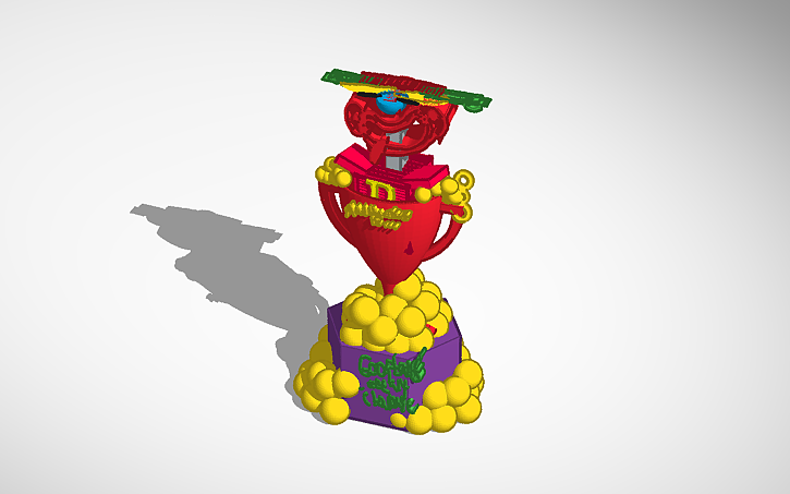 3D design Goofball’s Weekly trophy! - Tinkercad