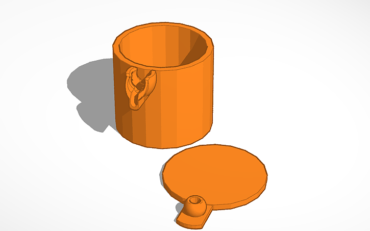 3D design Canister - Tinkercad