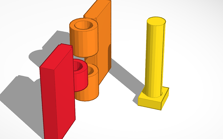 3D design Hinge-port | Tinkercad