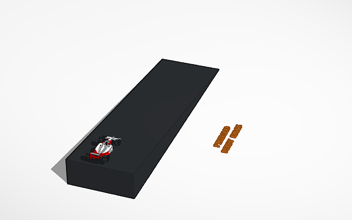 3D design Ayrton Senna Pinewood Derby Car - Tinkercad