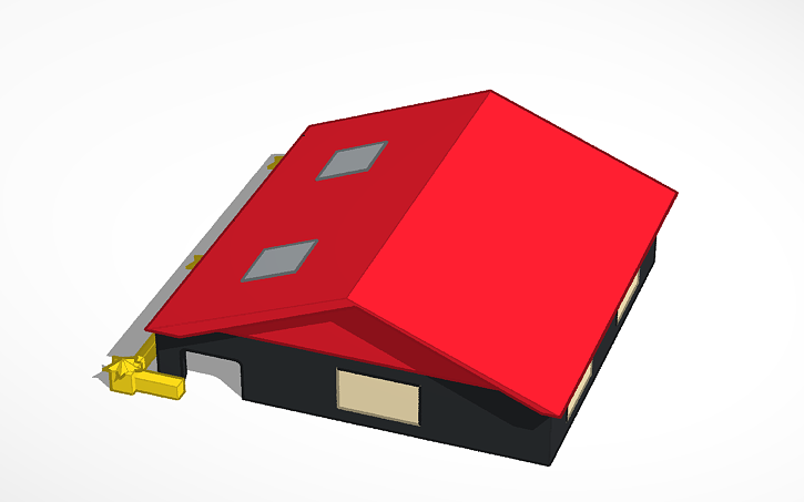 3D design House MOdel - Tinkercad