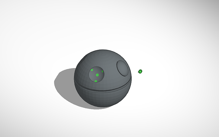 3D design death star | Tinkercad
