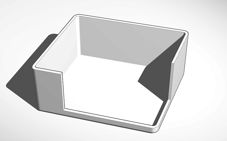 3D Design Raaco Box Half Tinkercad