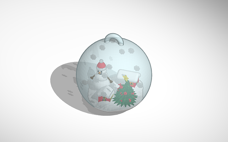 3d Design Ornament Tinkercad
