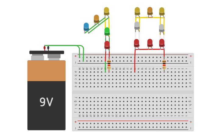 Circuit design Happy Birthday Tinkercard - Tinkercad
