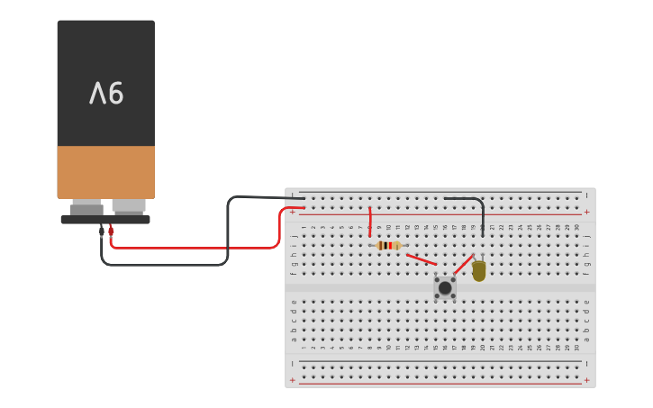Circuit design PROYECTO DIODO LED - Tinkercad