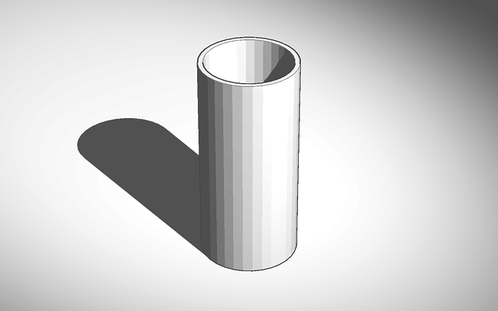 3D design tube | Tinkercad