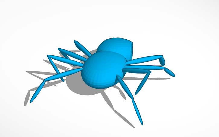 3D design Spider | Tinkercad