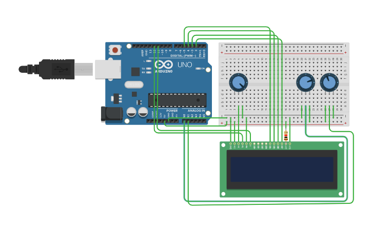 Circuit design Tarefa 5 - LAB 006 | Tinkercad