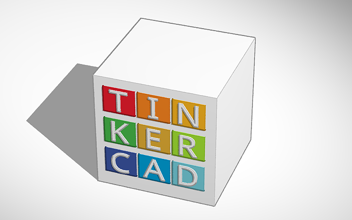 3D design Tinkercad Logo | Tinkercad