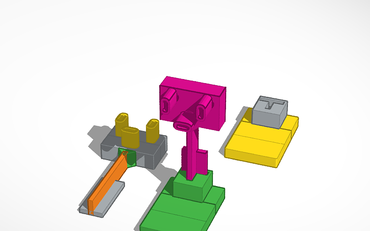 3D design Railway Crossing Lights | Tinkercad
