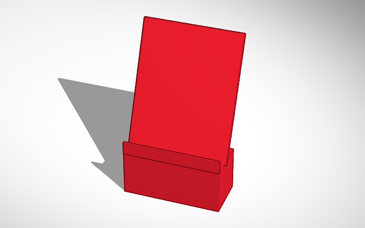 3D design FANTASTIC MOBILE STAND - Tinkercad