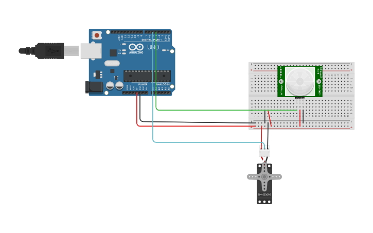 Circuit Design Proyecto Arduino Tinkercad 7400