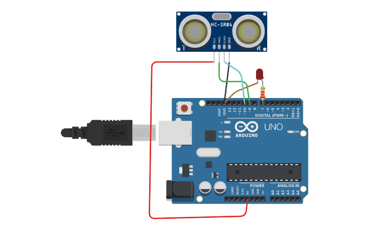 Circuit Design Mini Project 8 Tinkercad