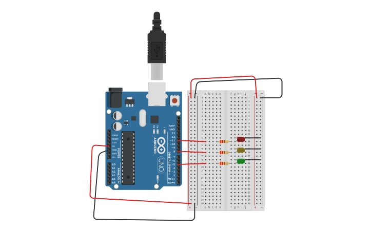 Circuit design LED Activity 1: | Tinkercad