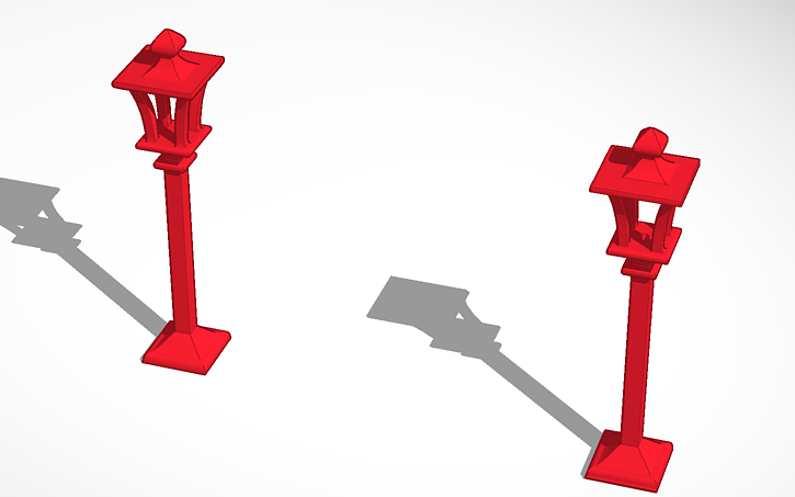 3D design light - Tinkercad