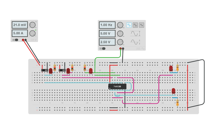 Circuit design SR Latch with CLK | Tinkercad Circuit design SR Latch with CLK | Tinkercad