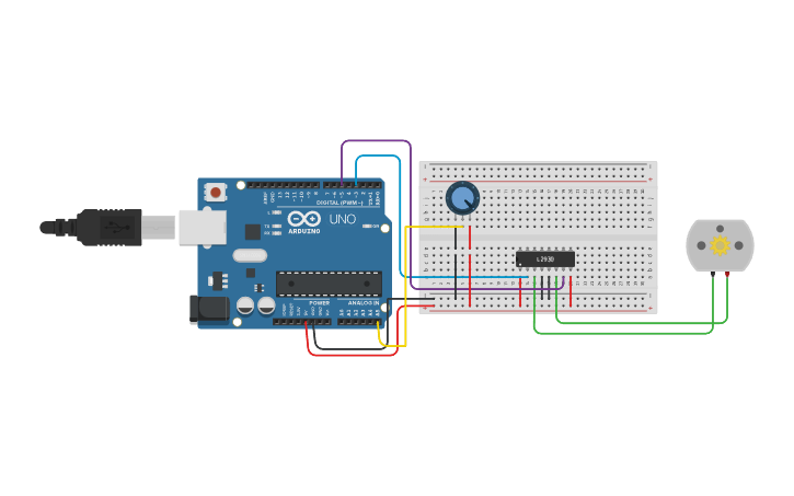 Circuit design 5.7 - Tinkercad