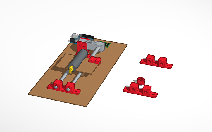 3D design Copy of rocket stand - Tinkercad