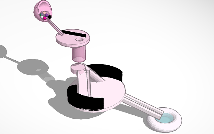 3D design PASTEL MARBLE RUN(sim lab) - Tinkercad