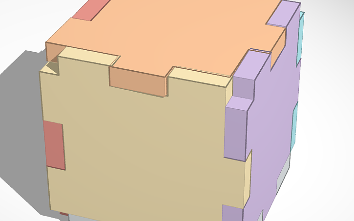 3D design 0601 cube | Tinkercad