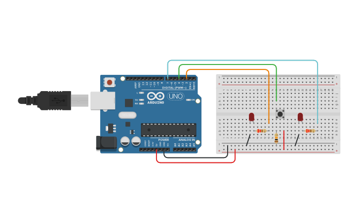 Circuit Design Tp Arduino 2d Tinkercad 0755
