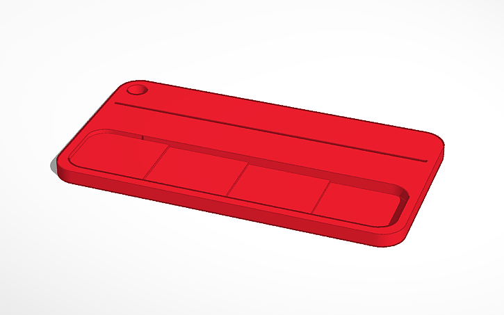 3D design Filament Swatch Card - Tinkercad