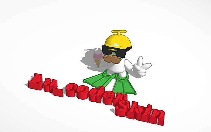 3D design Lu_coder skin | Tinkercad
