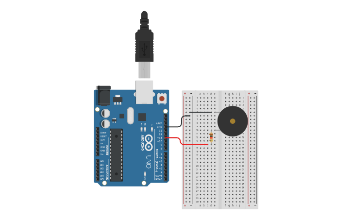 Circuit design function tone - Tinkercad