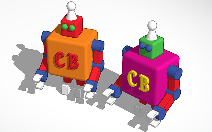 3d Design Robots Tinkercad