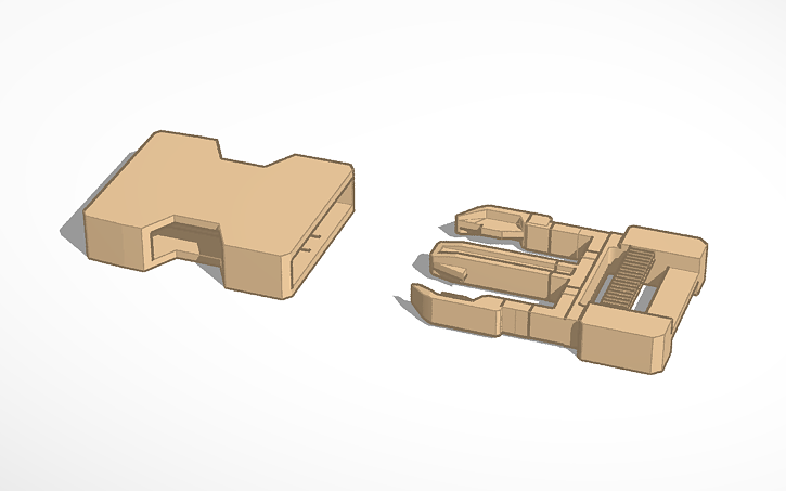 3D design Quick release clip - Tinkercad
