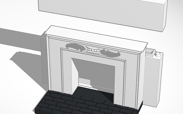 3D design Phone Fireplace | Tinkercad