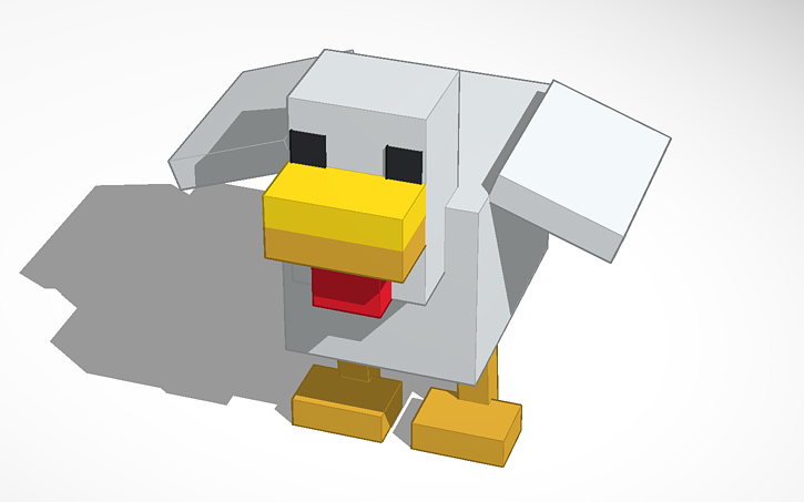 Minecraft Chicken Png