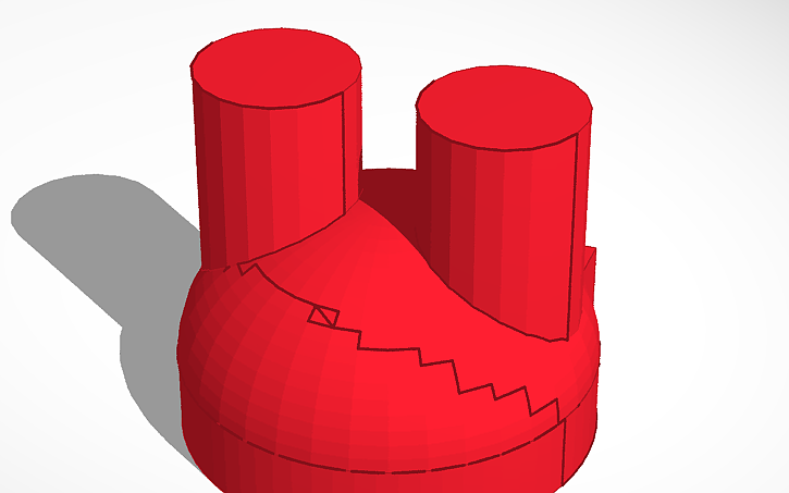 3D design Crewmate Among Us Legs - Tinkercad