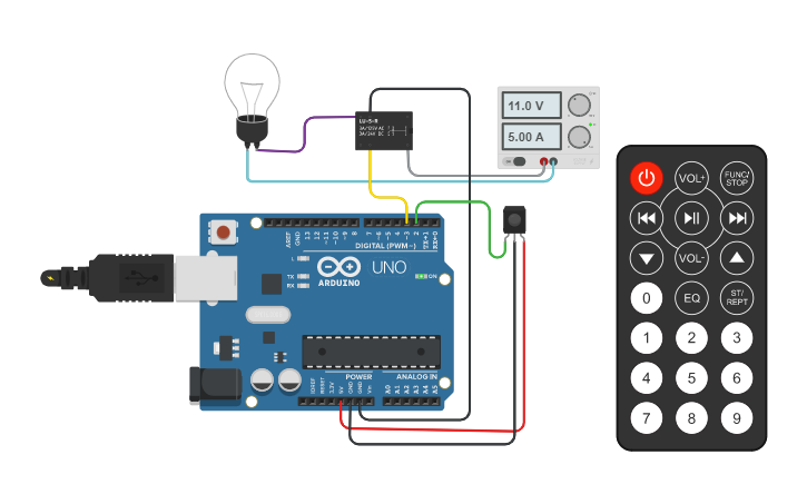 Circuit Design Home Automation With Arduino Tinkercad