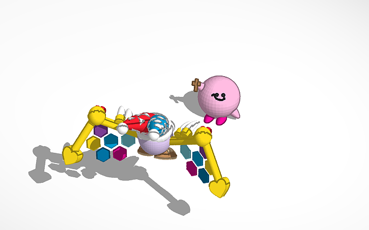 3D design Kirbo Is Christian!? - Tinkercad