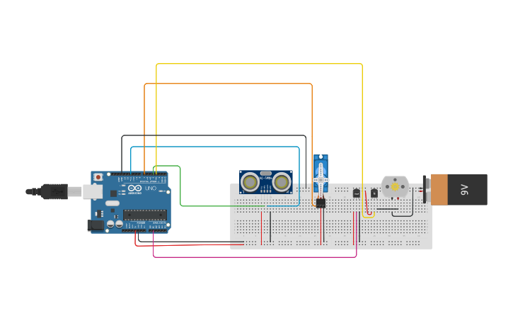 Circuit design smart home | Tinkercad