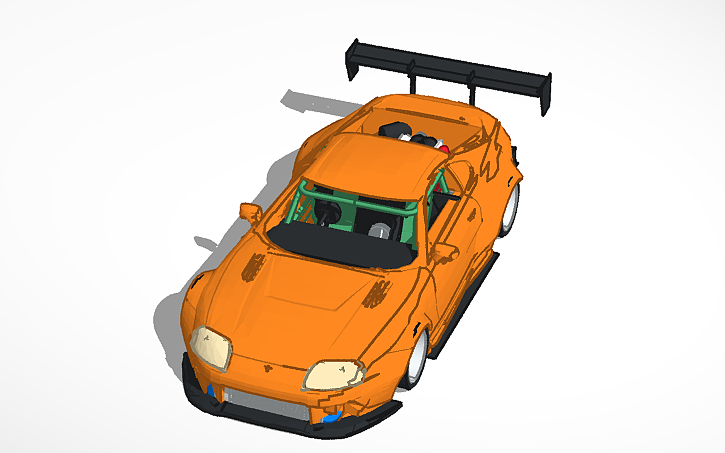 3D design TÜRK YAPIMI SUPRA MK4 TURBO - Tinkercad