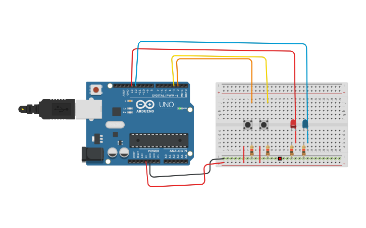 Circuit Design Level 2 Assignment 5 Tinkercad