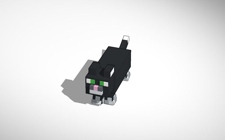 3D design Cat - Tinkercad