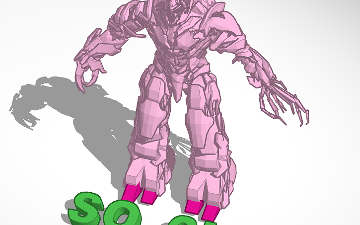 3D design de so gud megatron from azeirbaigian | Tinkercad