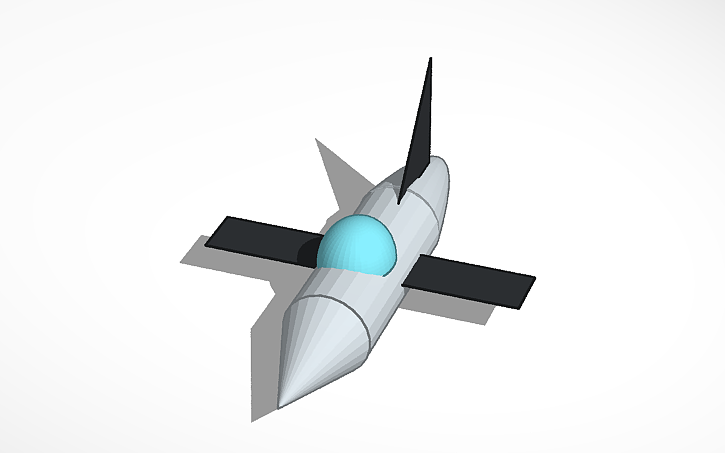 3D design plane | Tinkercad