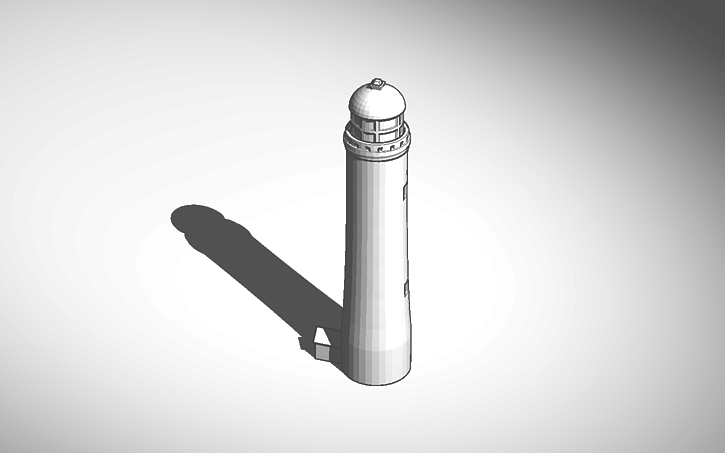 3D design lighthouse dylan - Tinkercad