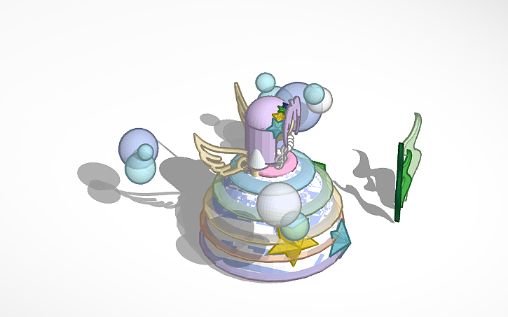 3D design underwater princess | Tinkercad