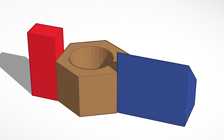 3D design Mirror holder | Tinkercad